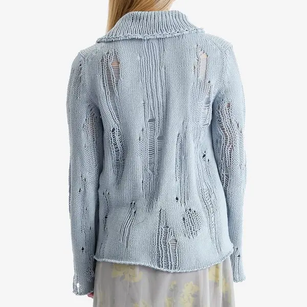Acne Studios Kummer Cord Mouline Polo Neck Jumper
