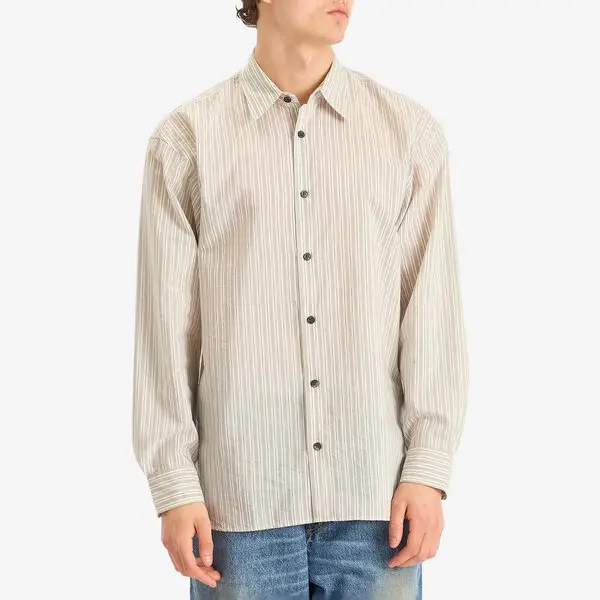 Dries Van Noten Croom Stripe Long Sleeve Shirt