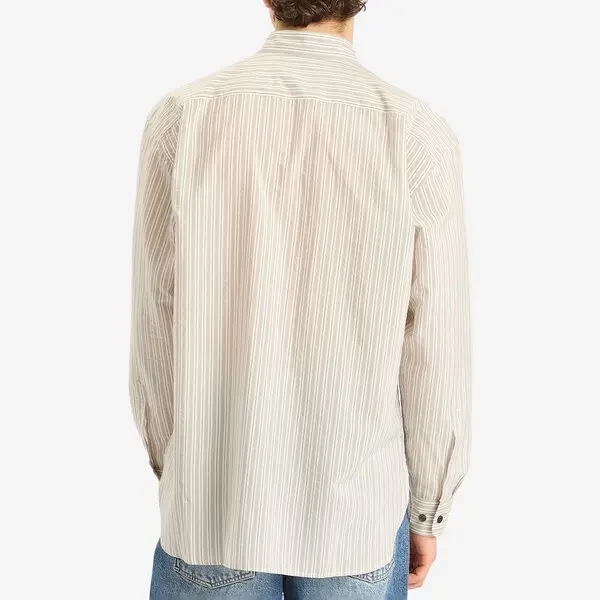 Dries Van Noten Croom Stripe Long Sleeve Shirt