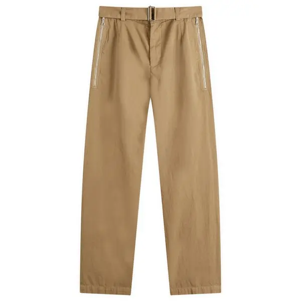 Dries Van Noten Penson Belted Trousers - Sand