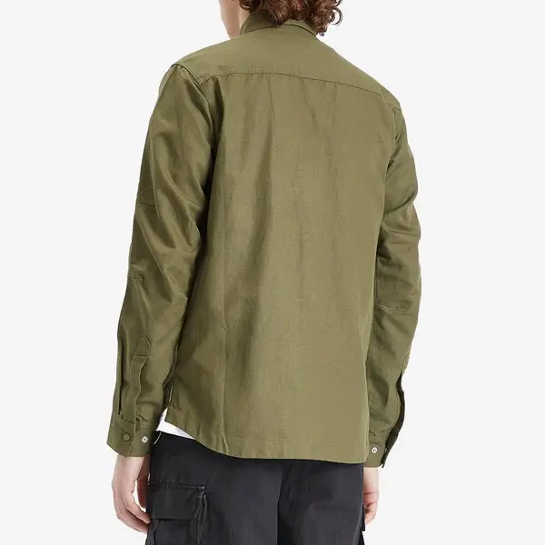 MAHARISHI Organic Twill Miltype Custom Overshirt