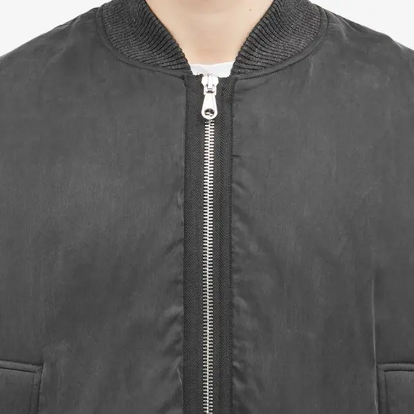 COLE BUXTON Cupro Bomber Jacket