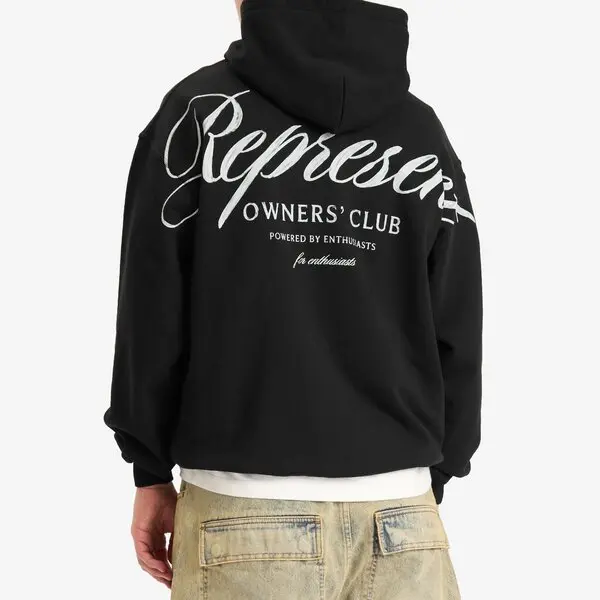 REPRESENT Owners Club Script Hoodie