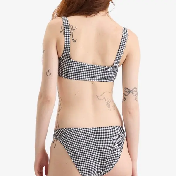 Good American Gingham Good 90s Bottom