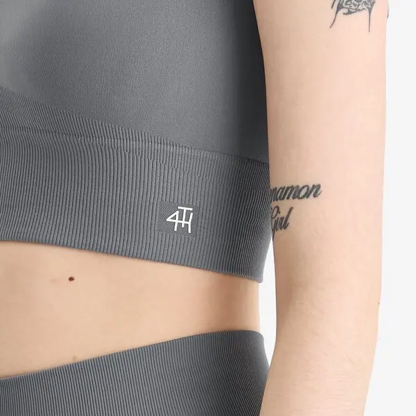 4TH & RECKLESS Brogan Sports Crop Top - Grey