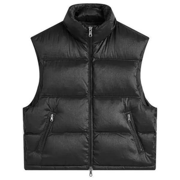 COLE BUXTON Ripstop Down Gilet - Black