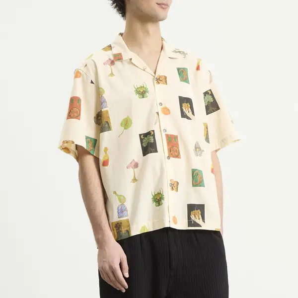 HERESY Motley Shirt - Ecru