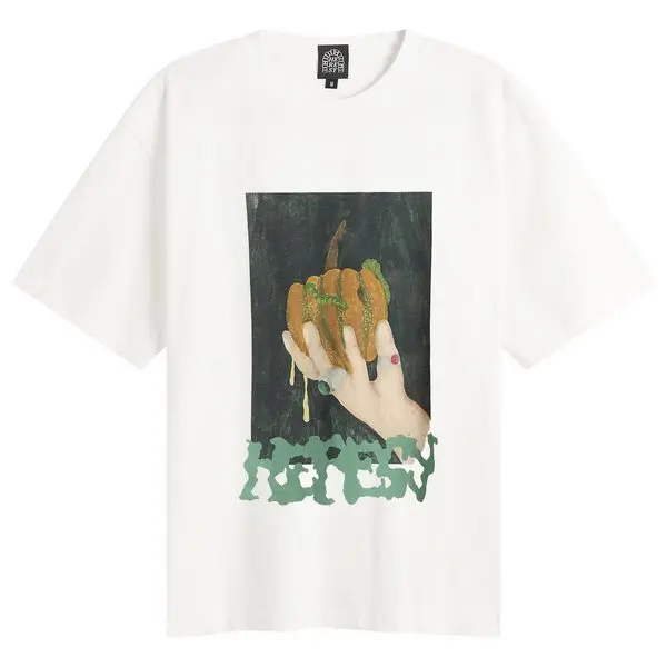 HERESY Squash T-shirt - Ecru