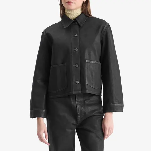 SAMSØE SAMSØE Sanadine Foil Denim Jacket