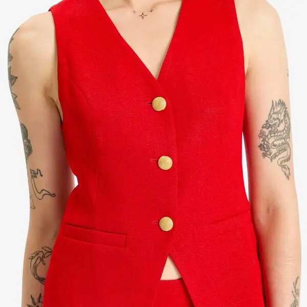 Rixo Ingrida Tailo Vest Top