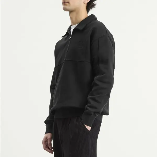 HERESY Green Quarter Zip Sweatshirt