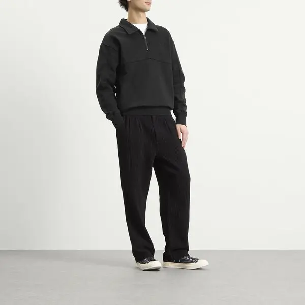 HERESY Green Quarter Zip Sweatshirt