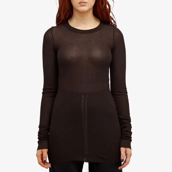 Rick Owens Rib Long Sleeve T-shirt