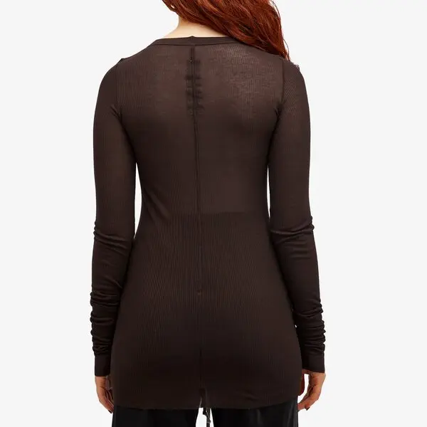 Rick Owens Rib Long Sleeve T-shirt
