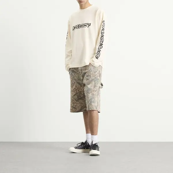 HERESY Wrought Long Sleeve Waffle T-shirt