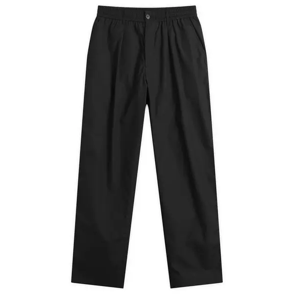 Universal Works Recycled Poly Tech Pleated Track Pant - Black