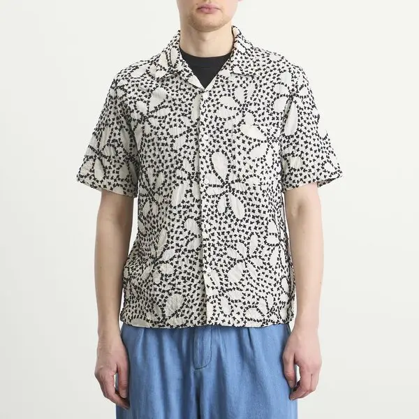 Universal Works Kantha Flower Road Shirt