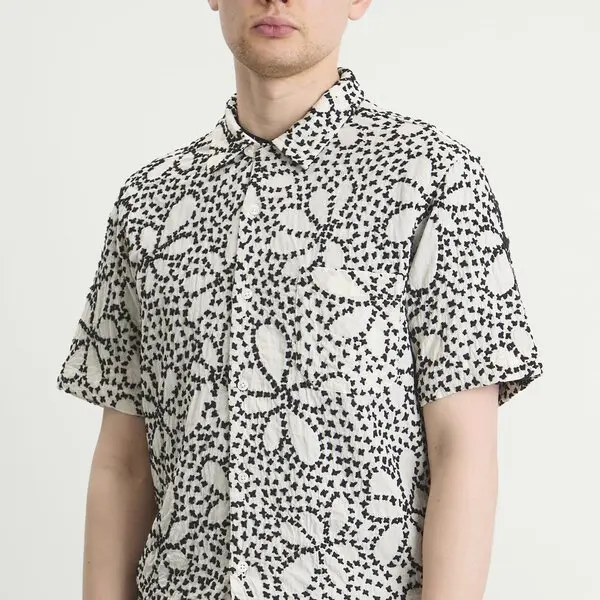 Universal Works Kantha Flower Road Shirt