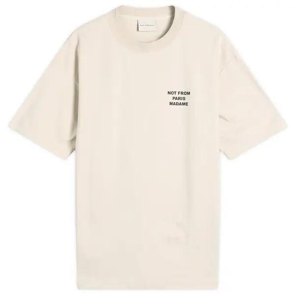 Drole De Monsieur Not From Paris Madame T-shirt - Nude