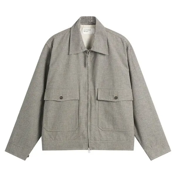 Universal Works Lucas Cotton Check S130 Jacket - Multi