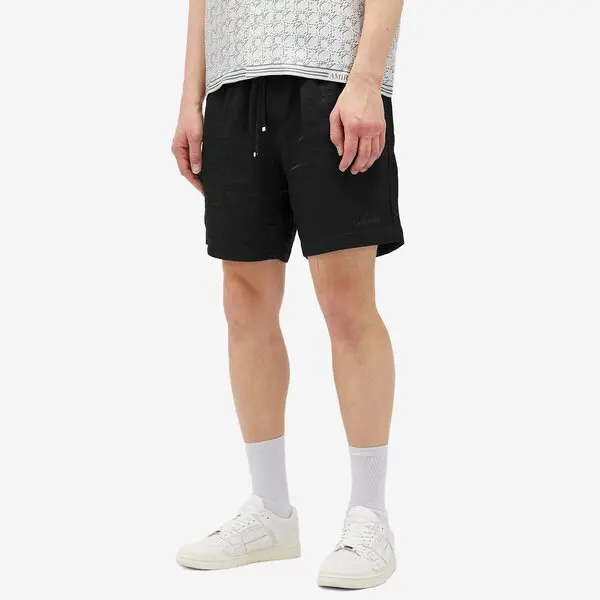 Amiri Ma Quad Jacquard Shorts - Black