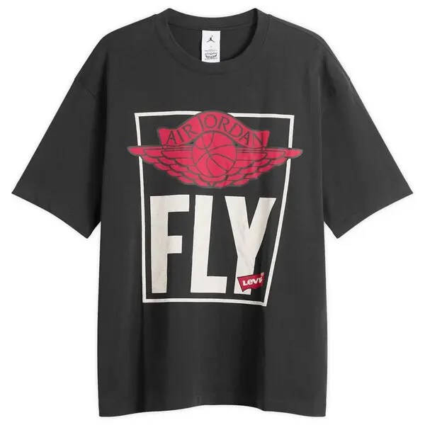 JORDAN X Levi's T-shirt - Black
