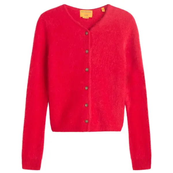 Guest In Residence Grizzly Cardigan - True Red