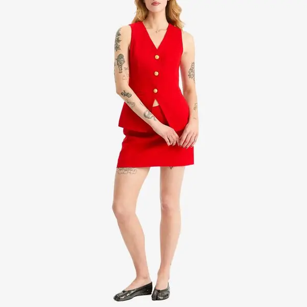 Rixo Stefania Mini Skirt