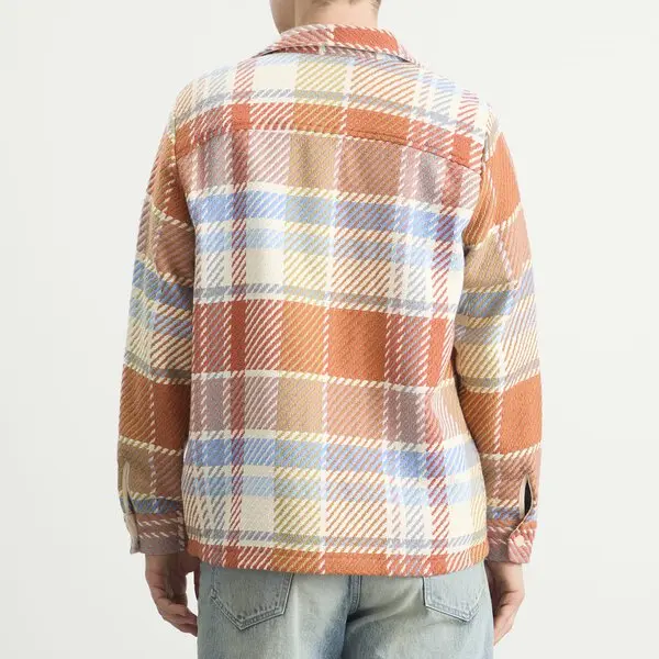 WAX LONDON Whiting Bude Check Overshirt