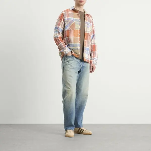 WAX LONDON Whiting Bude Check Overshirt