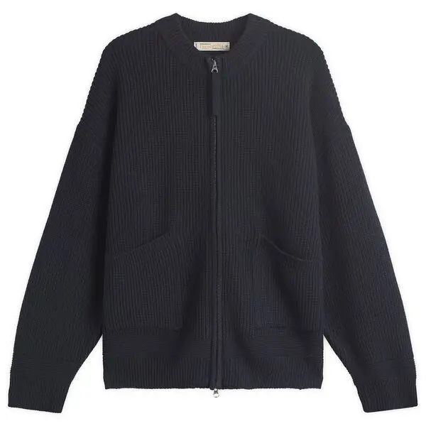 FRIZMWORKS Deck Zip Up Cardigan - Navy