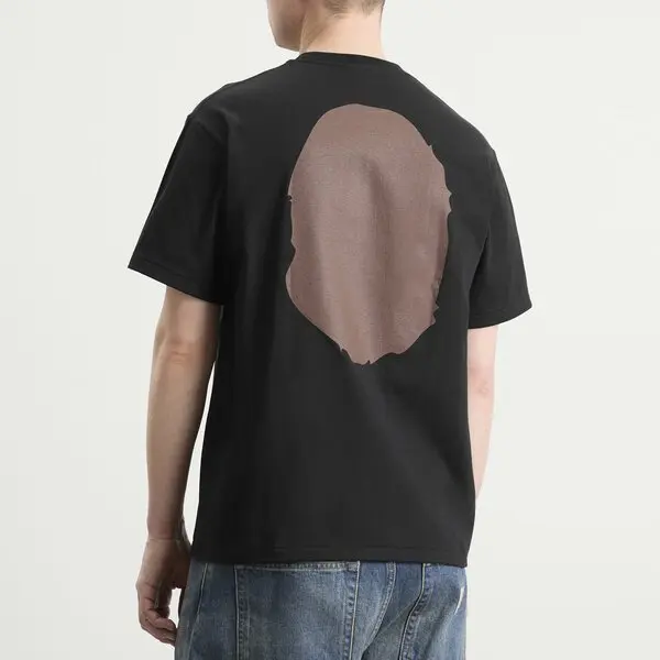 A BATHING APE Big Ape Head Graphic T-shirt - Black