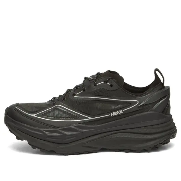 Hoka One One U Stinson One7 Sneaker - Black/silver