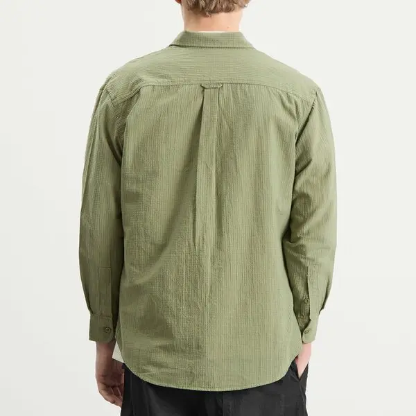 FRIZMWORKS Og Seersucker Shirt - Olive