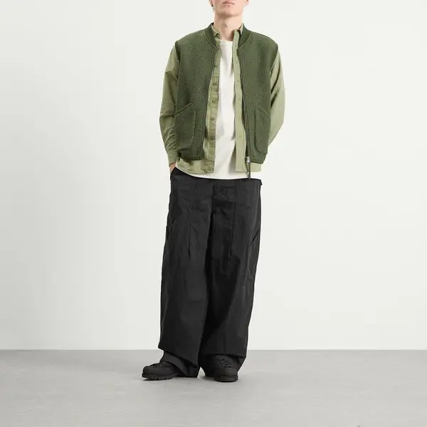 FRIZMWORKS Og Seersucker Shirt - Olive