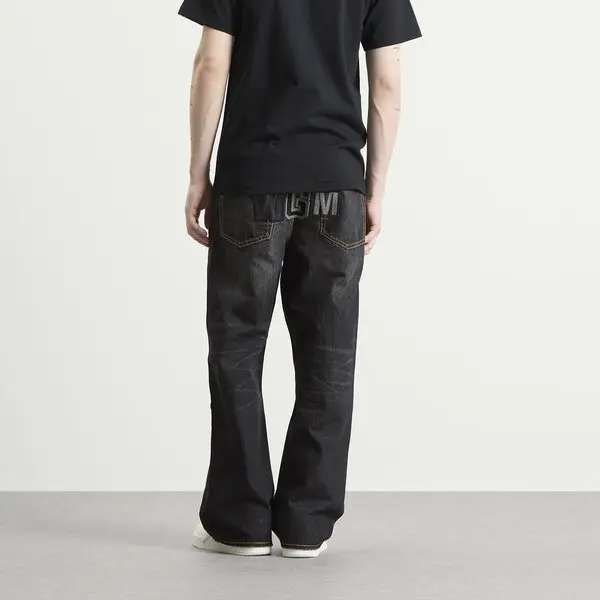 A BATHING APE Shark Relaxed Fit Denim Pants