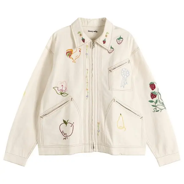 STORY MFG. Hand Embroidered Amba Jacket - Folk