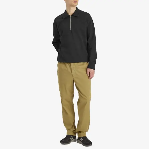 Norse Projects Ketel Relaxed Logo Half Zip Sweatshirt