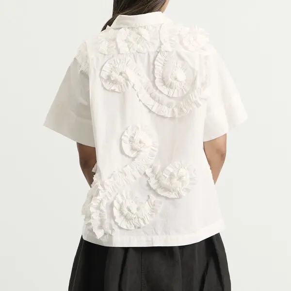 STORY MFG. Hand-appliqué Greetings Shirt