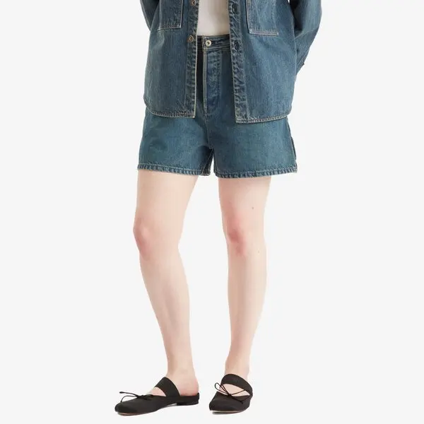 JIL SANDER Denim Shorts - Blue