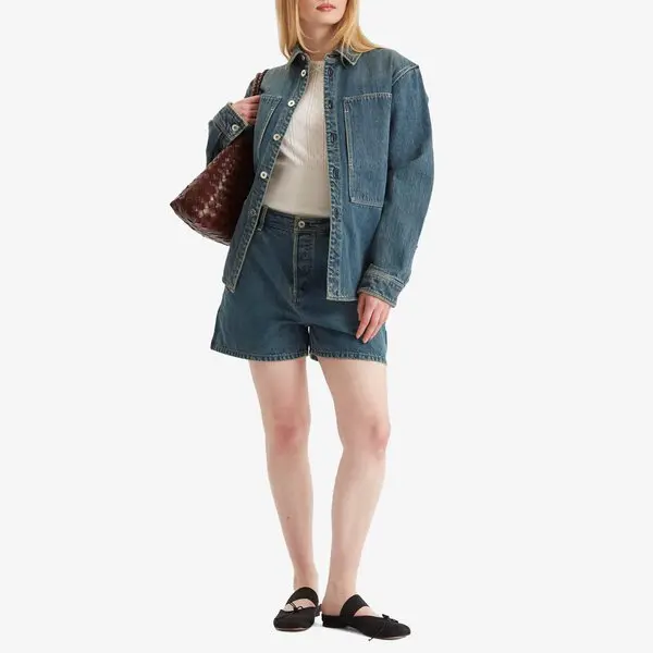 JIL SANDER Denim Shorts - Blue
