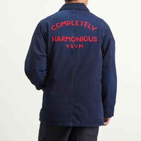 Visvim Osiris Down Coverall Damaged Shirt Jacket