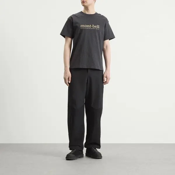 MONTBELL Pear Skin Cotton Logo T-shirt