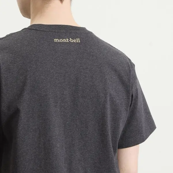 MONTBELL Pear Skin Cotton Logo T-shirt