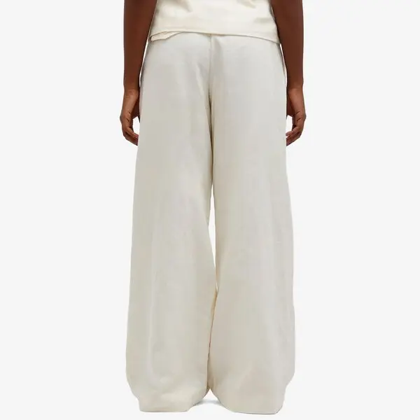 ST. AGNI Minimal Fold Trousers - Ivory