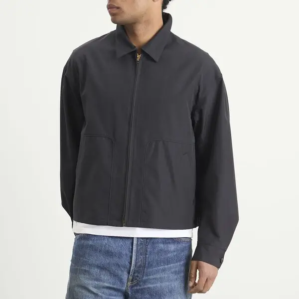Visvim Somer Zip Through Blouson - Black