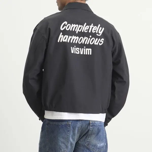Visvim Somer Zip Through Blouson - Black