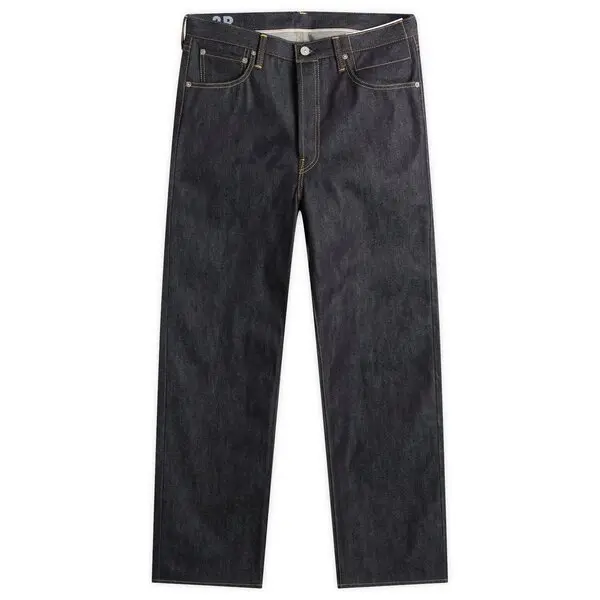 Visvim Social Sculpture 01 Wide Unwashed Jeans - Indigo