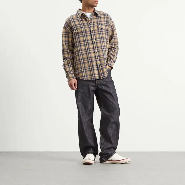 Visvim Social Sculpture 01 Wide Unwashed Denim Jeans