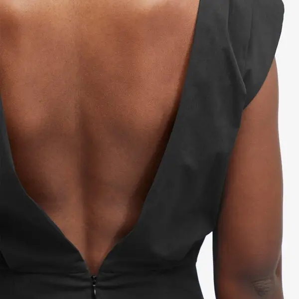ST. AGNI Bateau Tuck Mini Dress